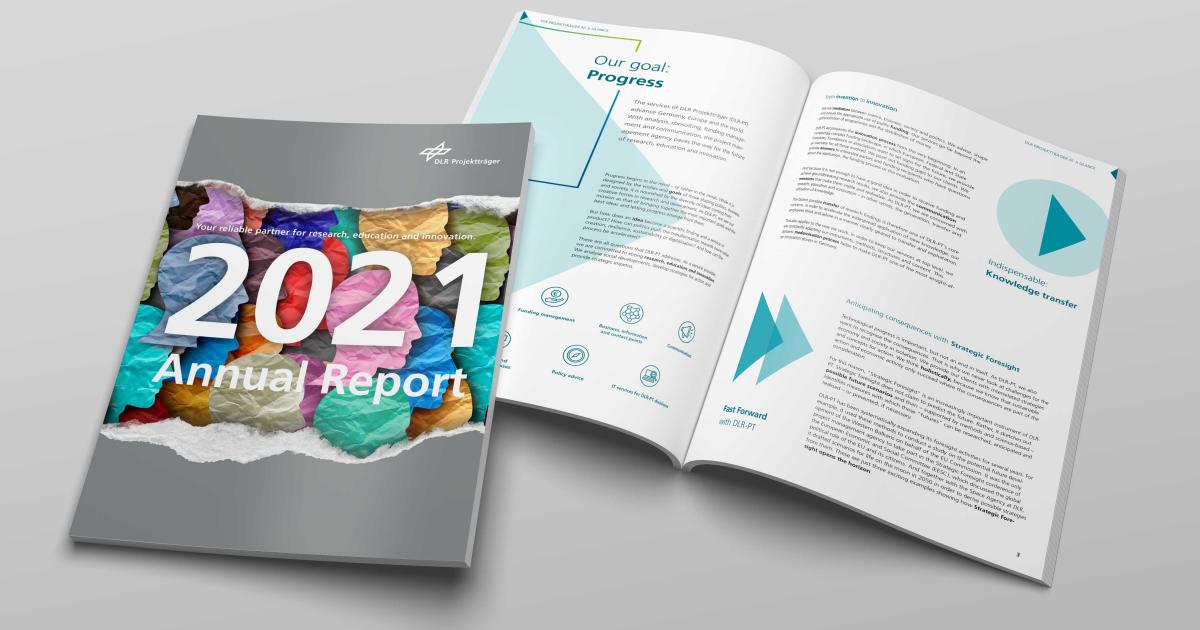 Annual reports of the DLR Projektträger | DLR Projektträger
